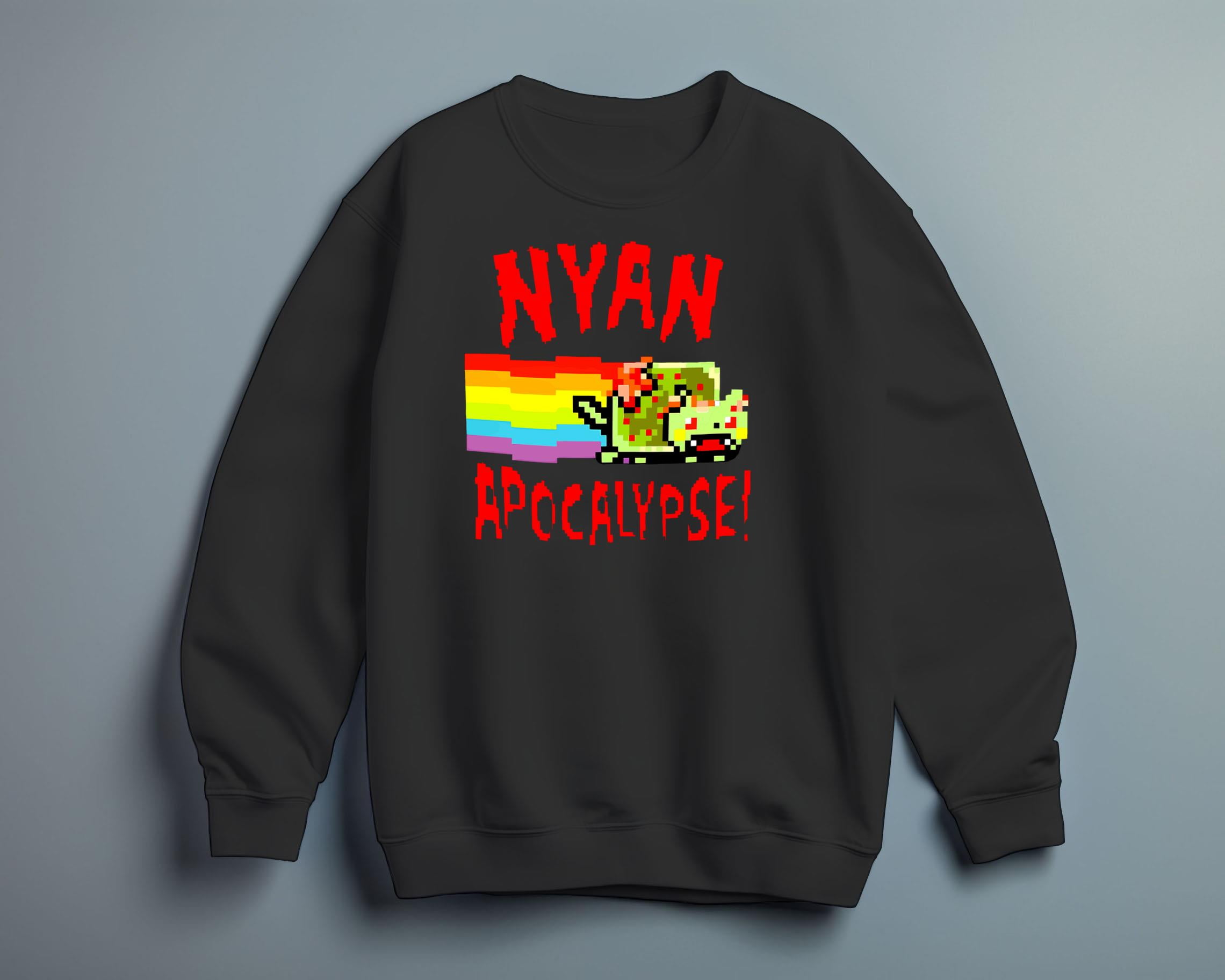 Colorful Cat Design Graphic Shirt for Fans of Cute and Fun Apparel with Fast Delivery-TH3377 ...