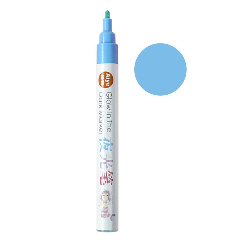 Colorful Chalk Erasable Glowing in the Dark Highlighter Fluorescent ...