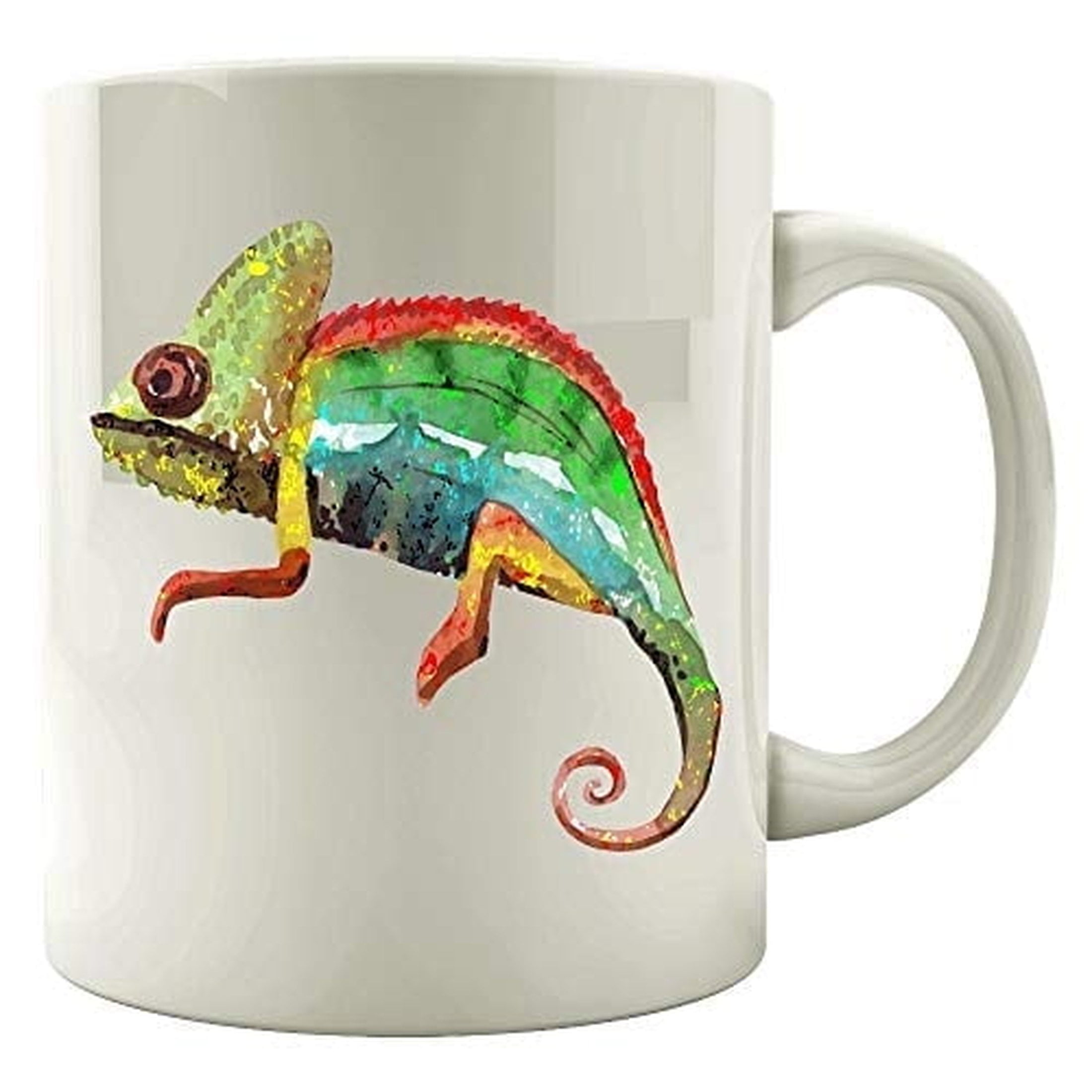 Colorful Chameleon Mug - Fun Reptile Design for Animal Lovers - Walmart.com