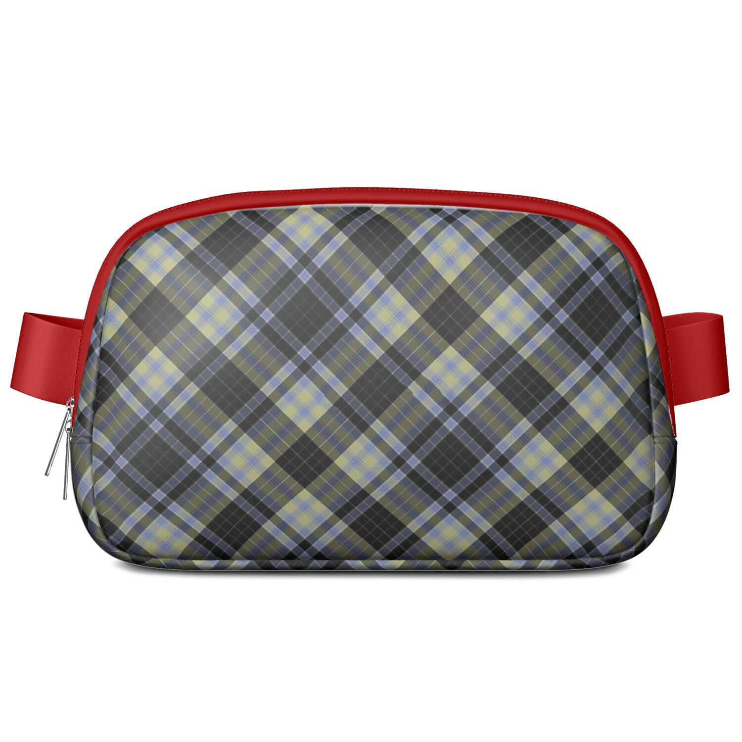 Colorful Checkered Belt Bag – Plaid-Inspired Fanny Pack with Vibrant ...