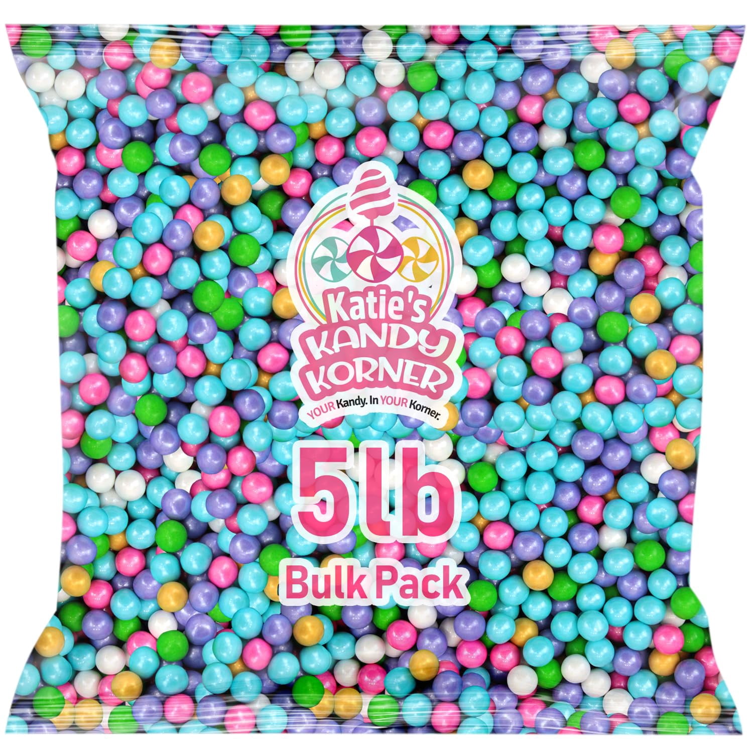 Colorful Chocolate Candy 5lb BCF26 Bulk Bag - Candy with Crunchy Shell ...