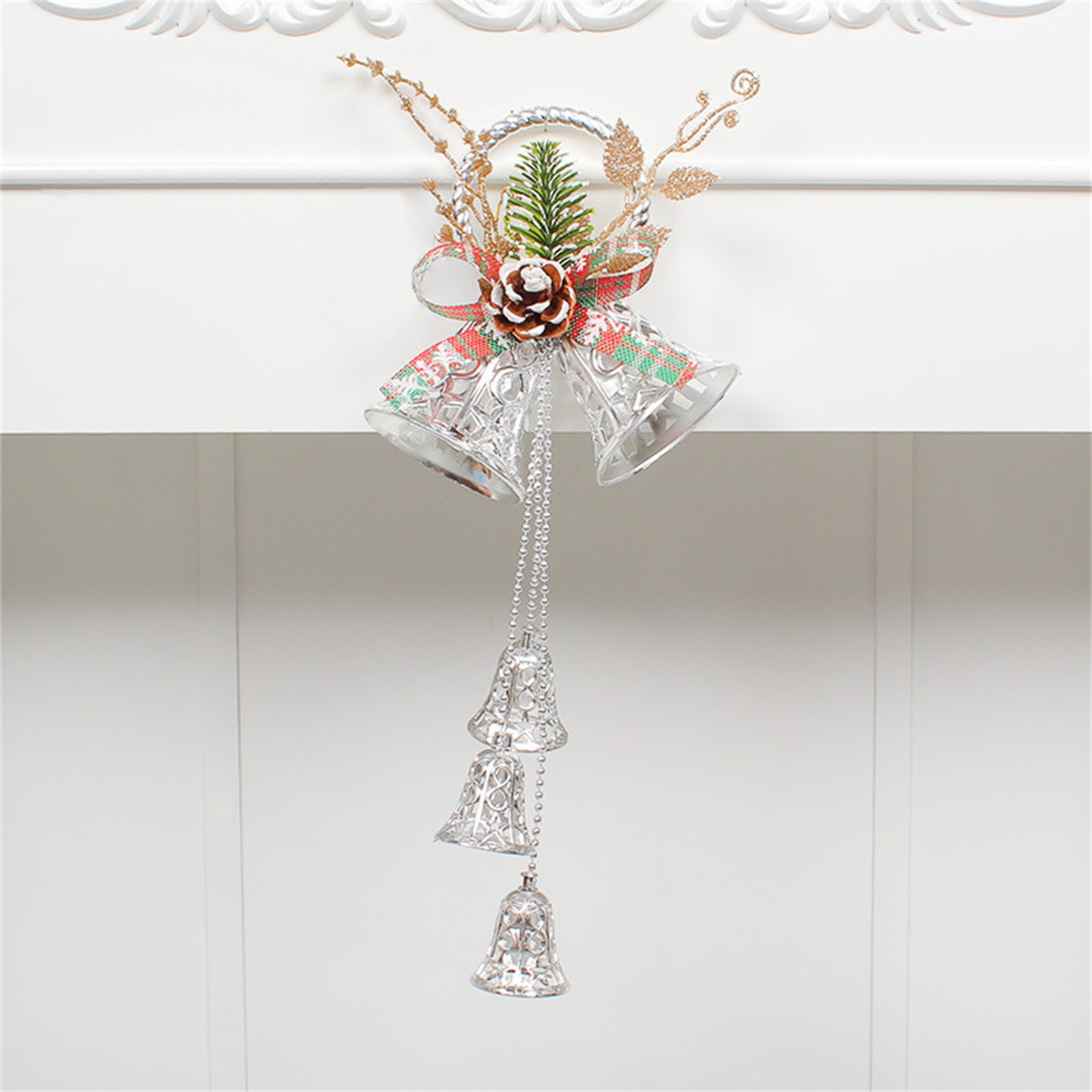 Colorful Christmas Bells Double Hanging Ornaments | Holiday Tree ...
