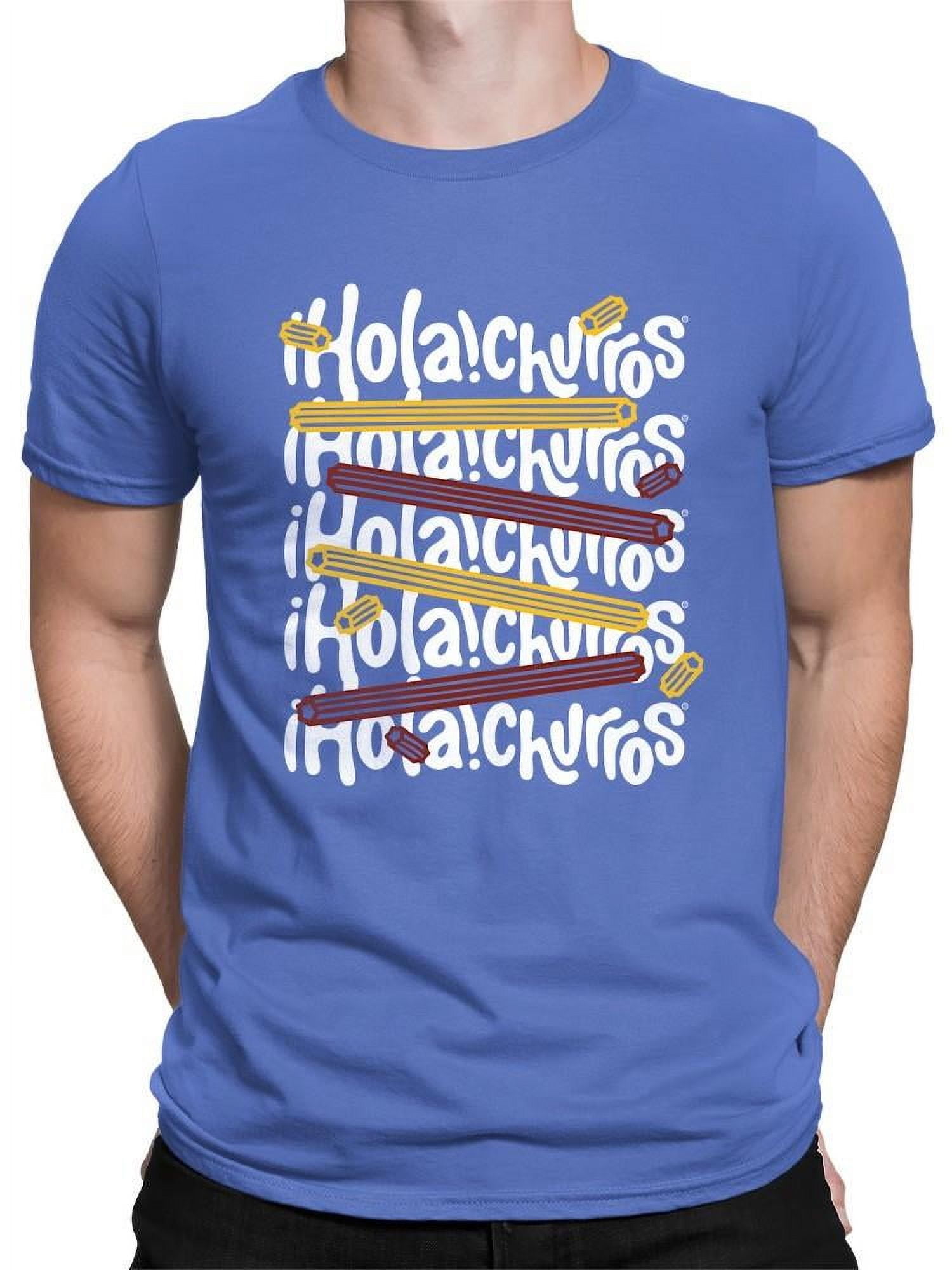 Colorful Churro Art - Fun Graphic Print Men's T-shirt - Walmart.com