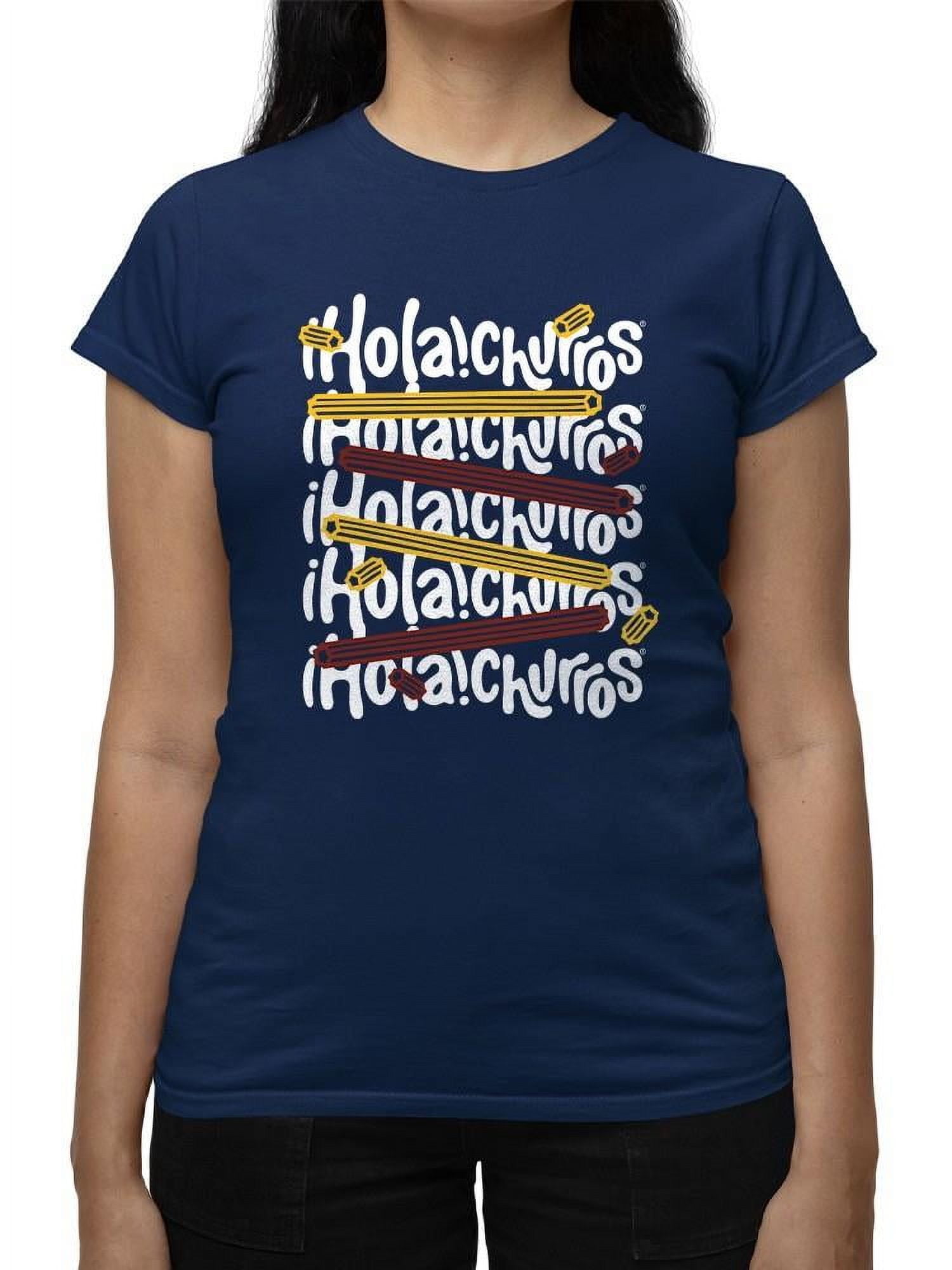 Colorful Churro Art - Fun Graphic Print Women's T-shirt - Walmart.com