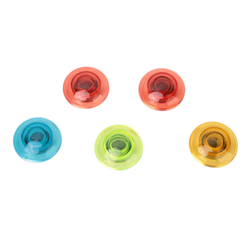 Colorful Circular Plastic Transparent Fridge Whiteboard Magnets Sticker ...