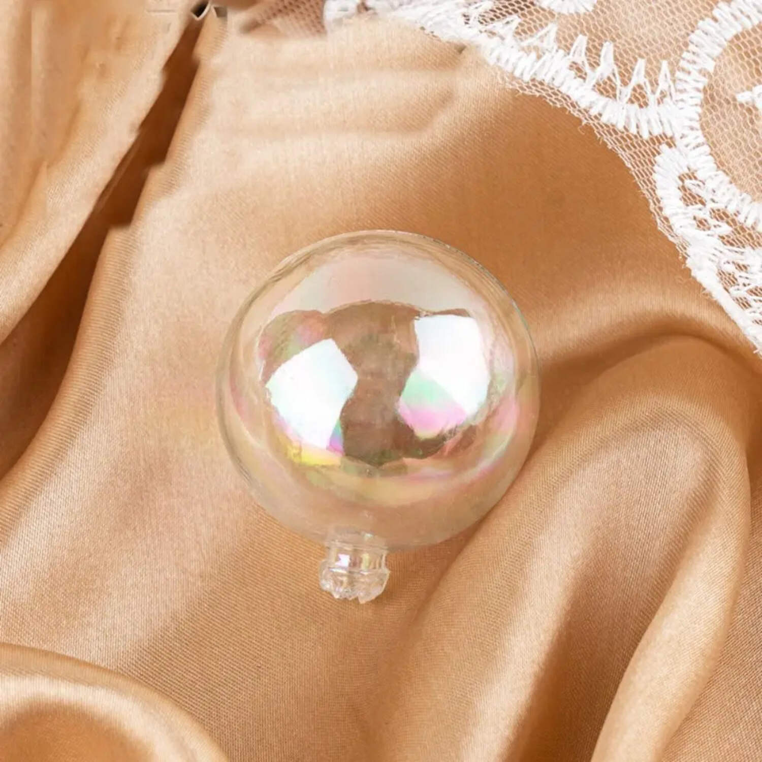 Colorful Clear Balls Cake Toppers Balls Cupcake Cake Insert Topper for ...