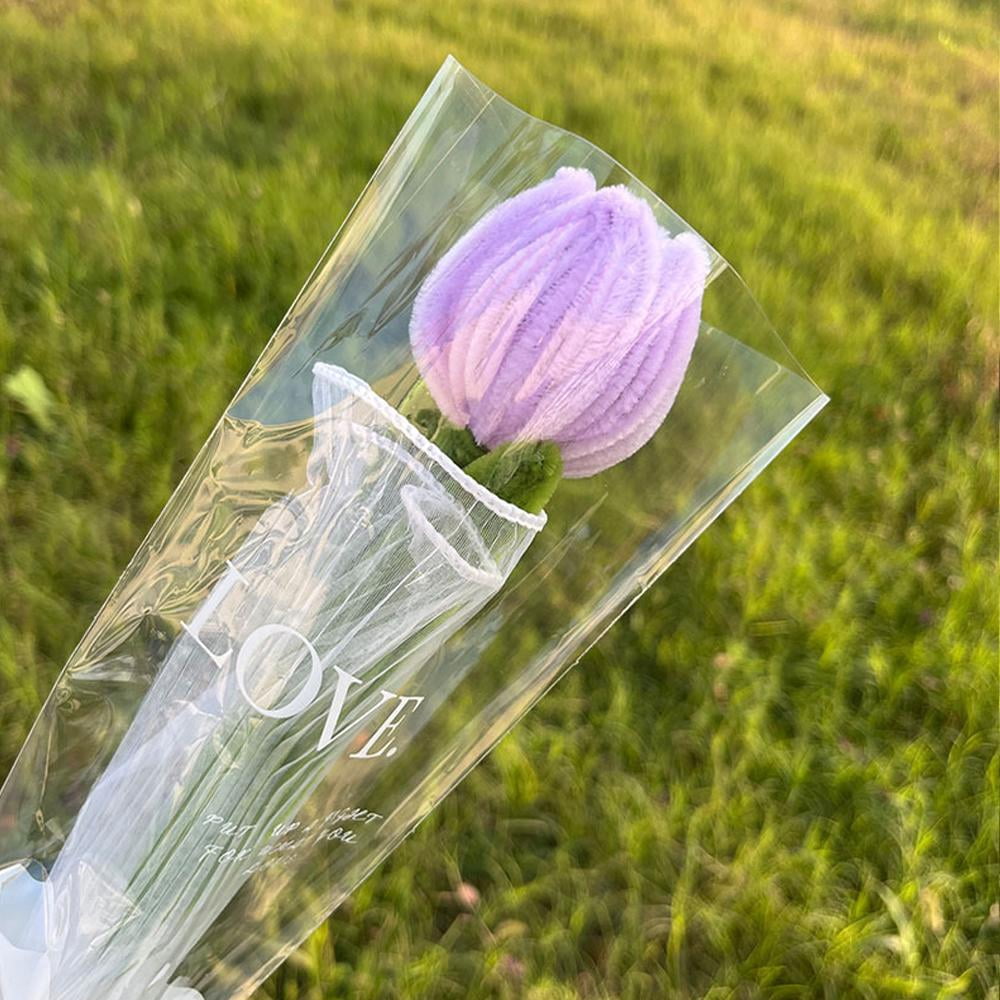Colorful Cloth Torsion Bar Tulip - Easy Bend, Long-lasting, Ideal for ...