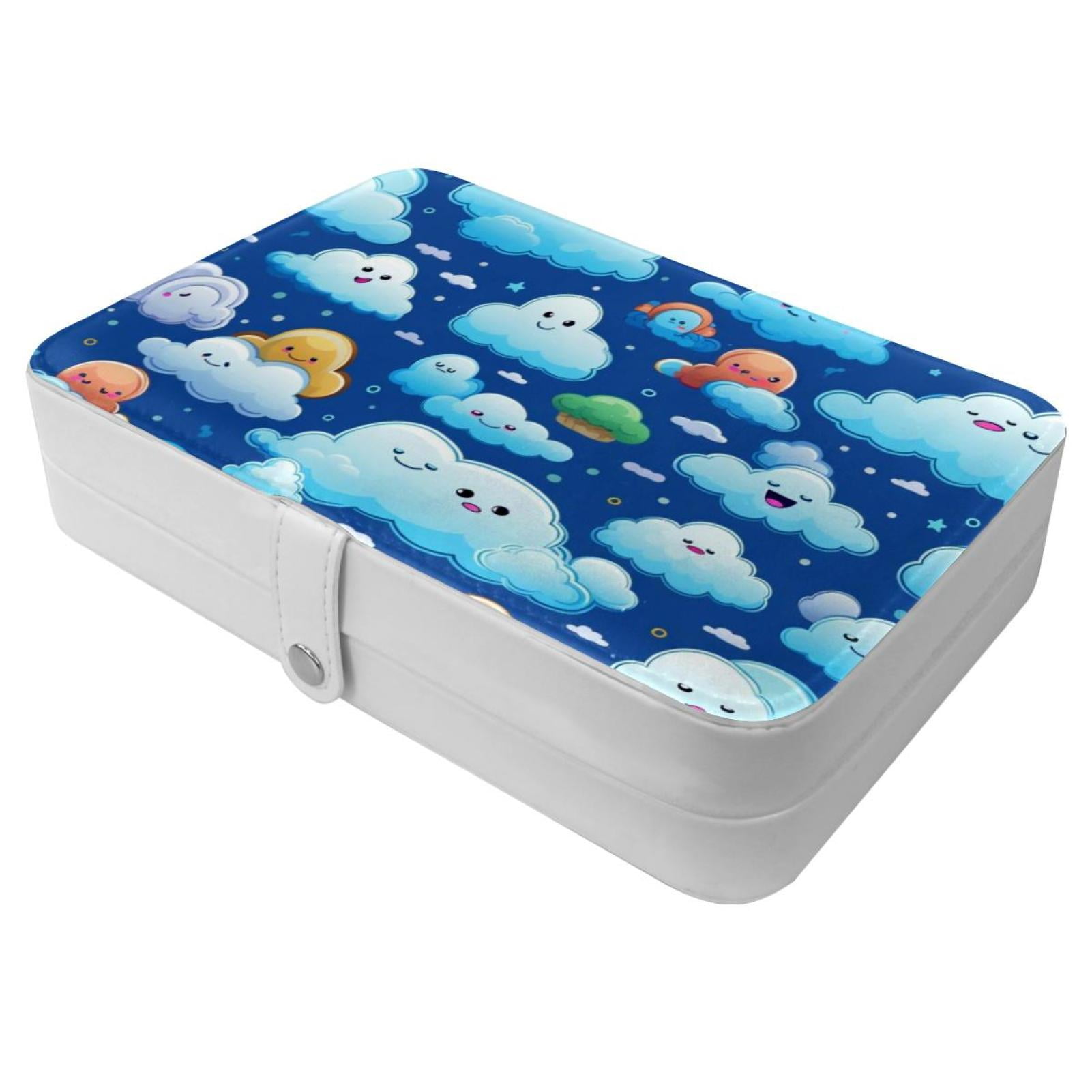 Colorful Clouds Travel Jewelry Box - Compact and Portable - Ideal ...