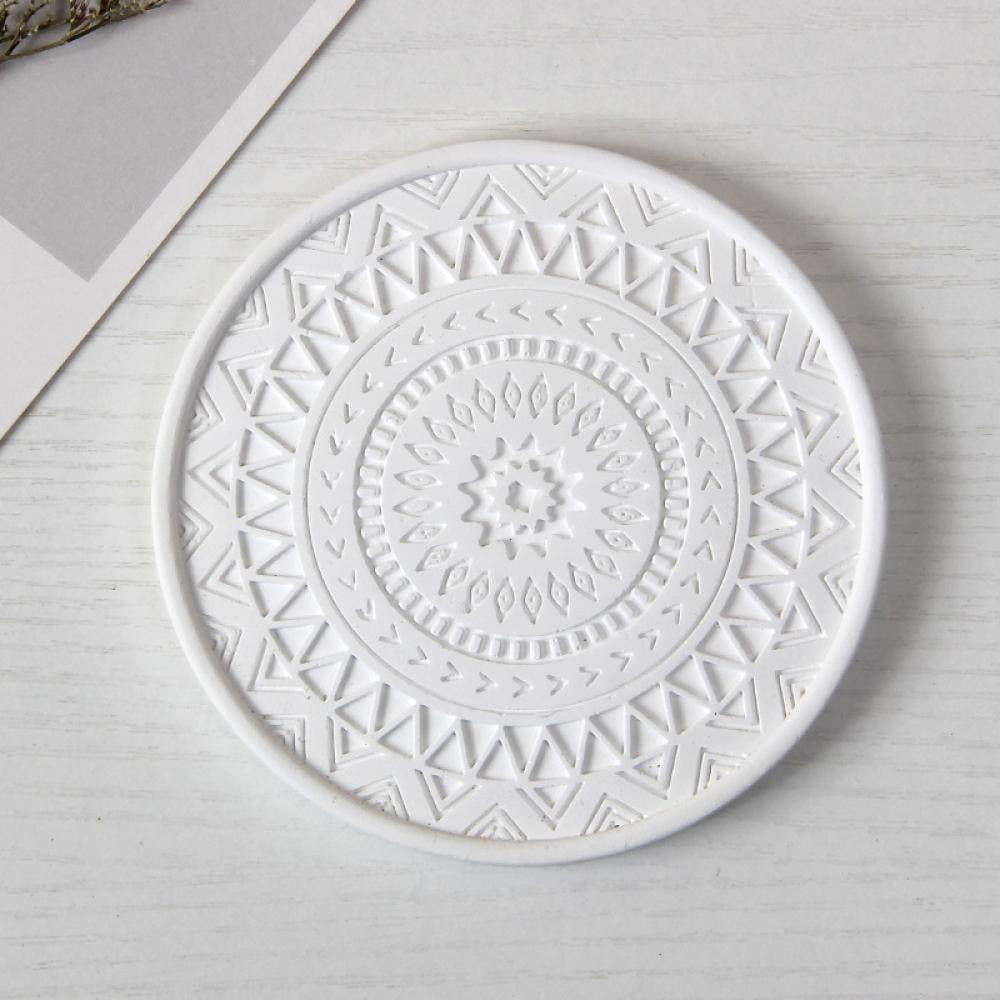 Colorful Coasters for Drinks Absorbent, Rubber Drink Coaster Set ...