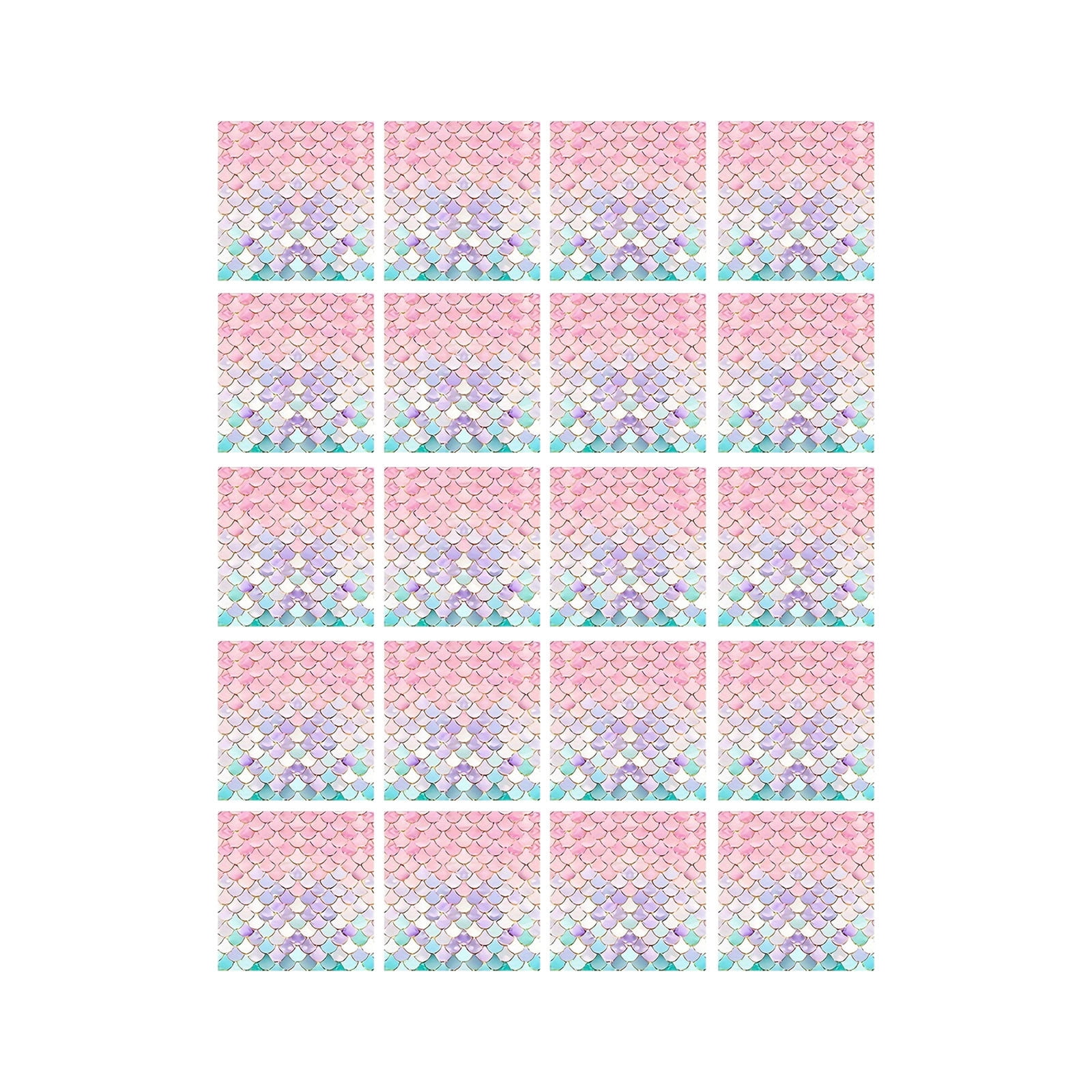 Colorful Colorful Scale Paper Plates Cups Napkins, 10-20 Pcs Disposable ...