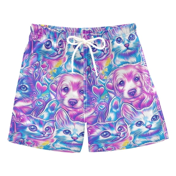 Colorful Companions Swim Trunks Quick Dry Beach Pool Board Shorts ...