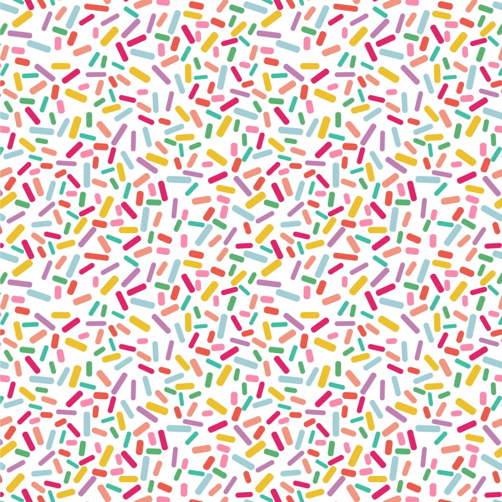 Colorful Confetti Sprinkles Premium Roll Gift Wrap Wrapping Paper ...