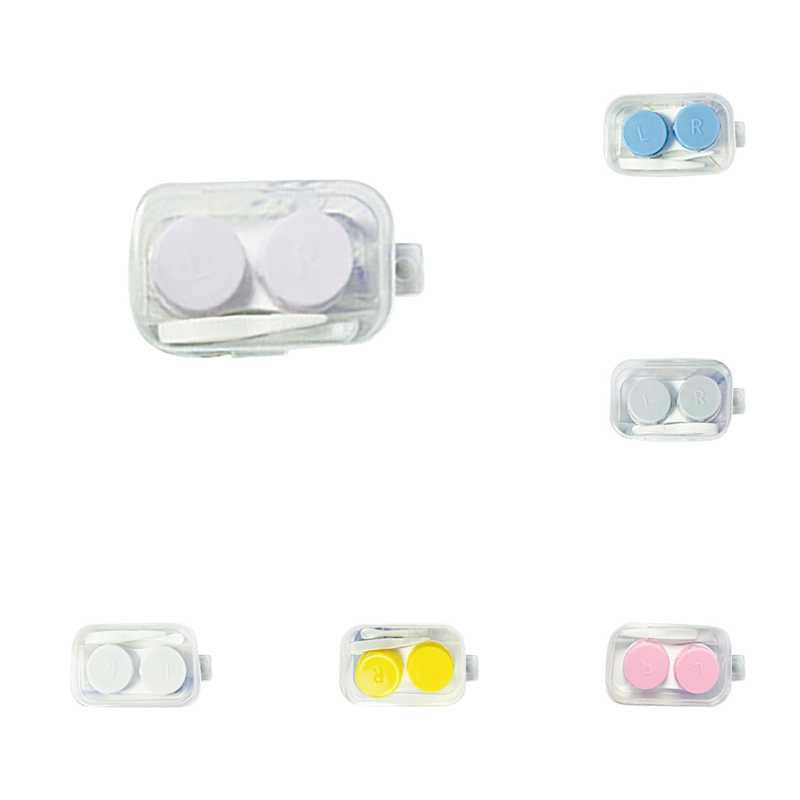 Colorful Contact Lens Case, Contact Lens Immersion Kit, Leak-Proof ...