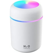AWLYLNLL Colorful Cool Mini Humidifier, USB Personal Desktop Humidifier ...