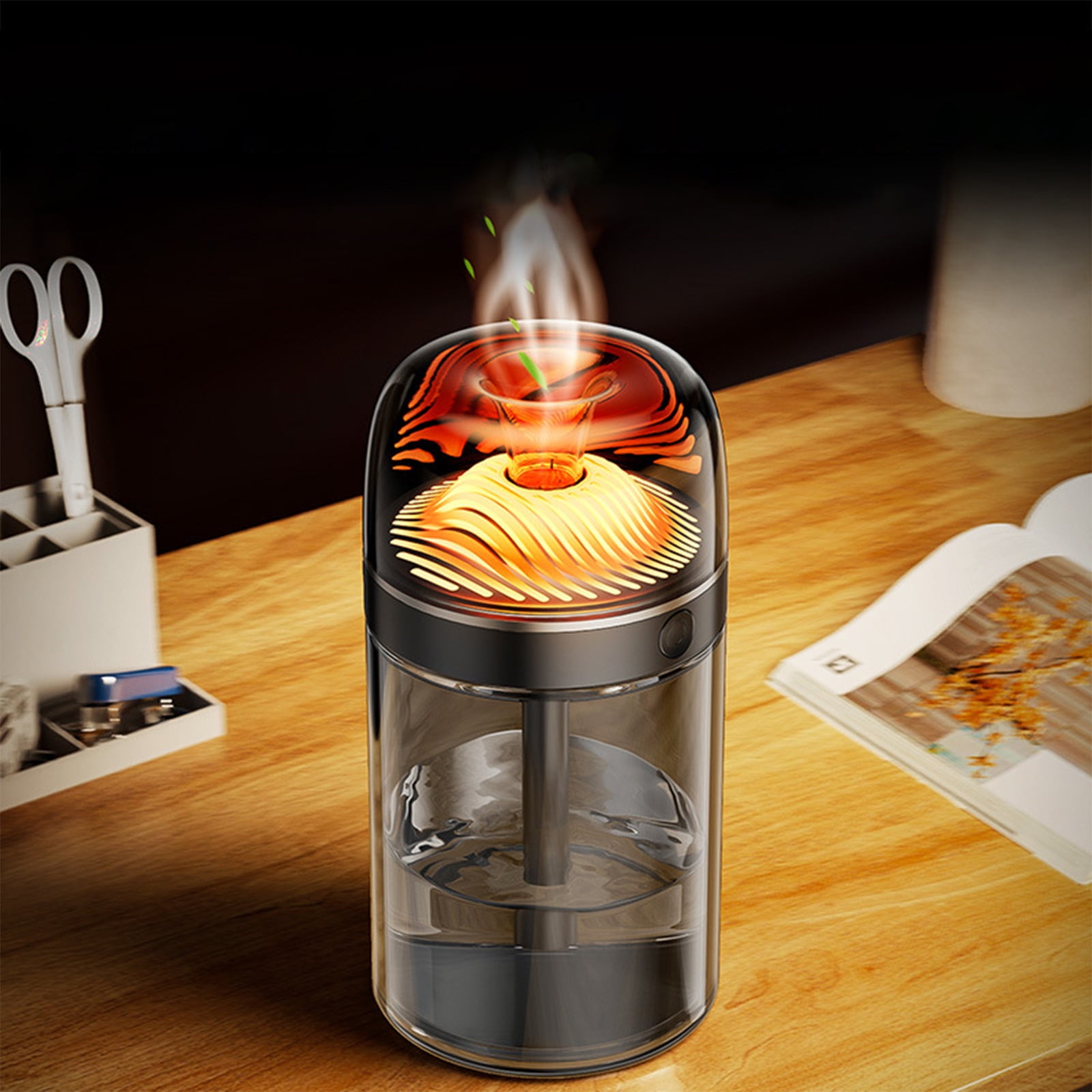 Colorful Cool Mist Humidifier with Auto Shut Off, USB Desktop Air ...