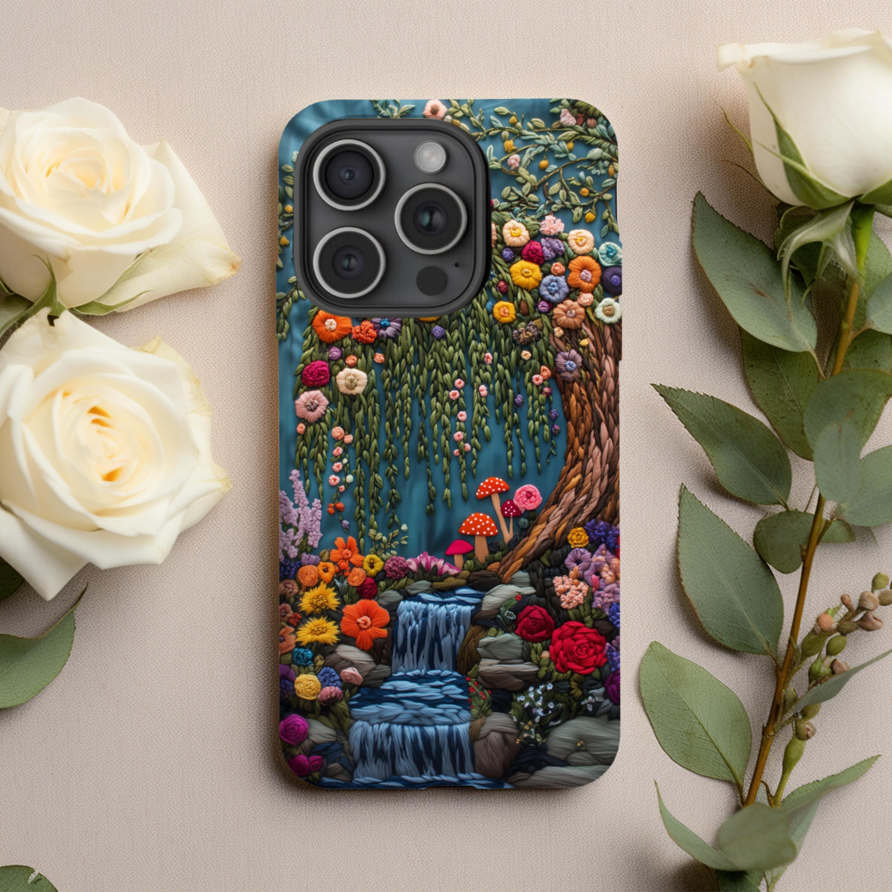 Colorful Cottagecore 3D Floral Soft Pastel Phone Case for iPhone 17 16 ...