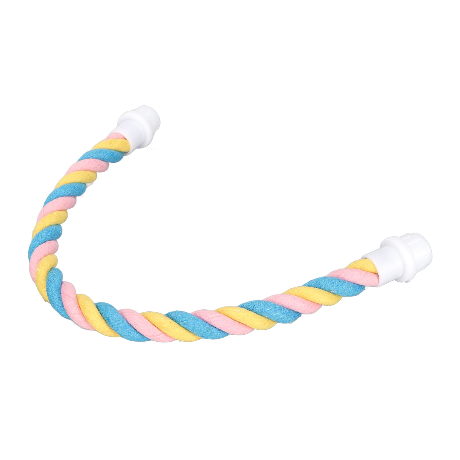 Colorful Cotton Rope Perch For Parrots Parakeets Cockatoos - 60cm/23 ...