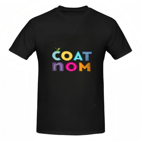 Colorful Cotton Short Sleeve T-Shirt for Women - Fun ' COAT NOM ...