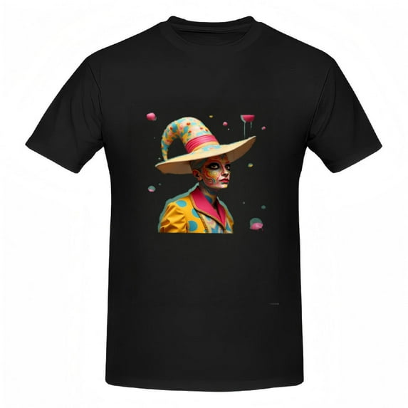 Colorful Cotton Short Sleeve T-Shirts for Women - Whimsical Polka Dot ...