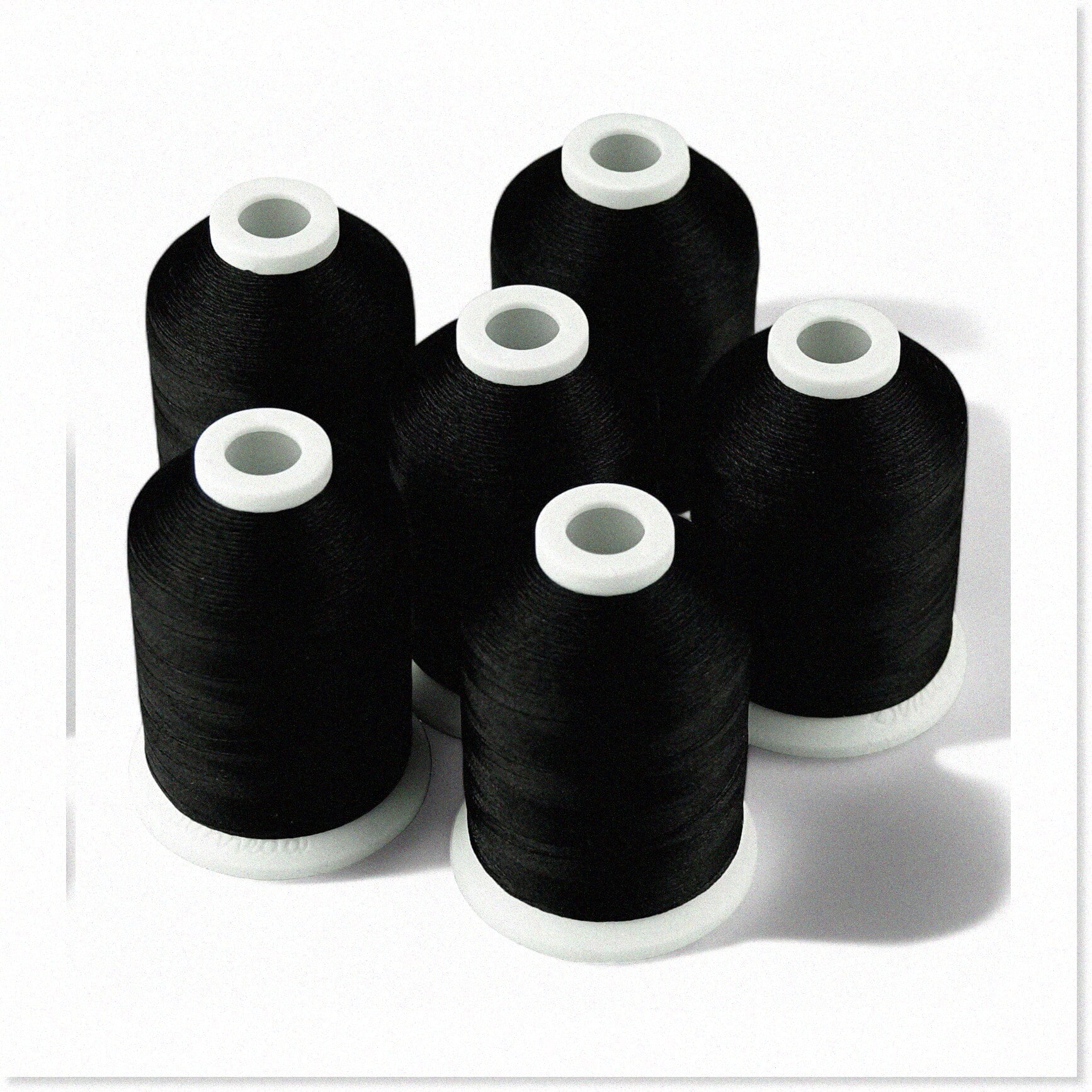 Colorful Creations 6-Pack: High-Quality Polyester Embroidery Threads ...