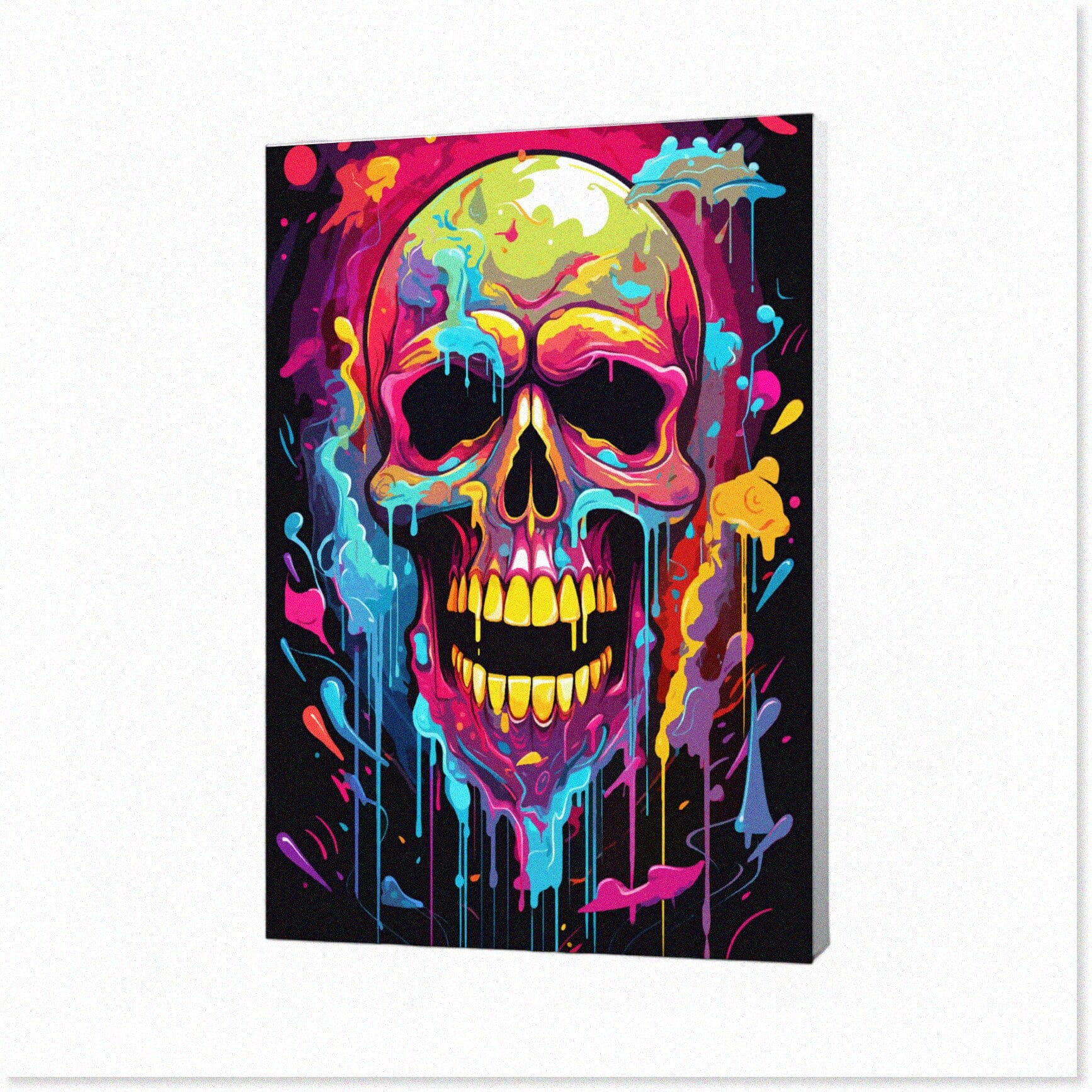 Colorful Creations: Day of The Dead Paint by Numbers Kit - Fun & Easy ...