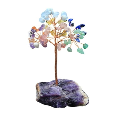 Feng Shui Citrine Money Wealth Tree Chinese Fortune Tree Crystal Tree ...