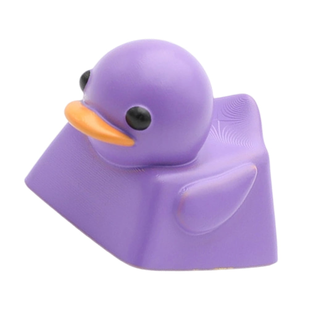 Colorful Cute Cartoon Duck Keycap for Mechanical Gaming Keyboards ...