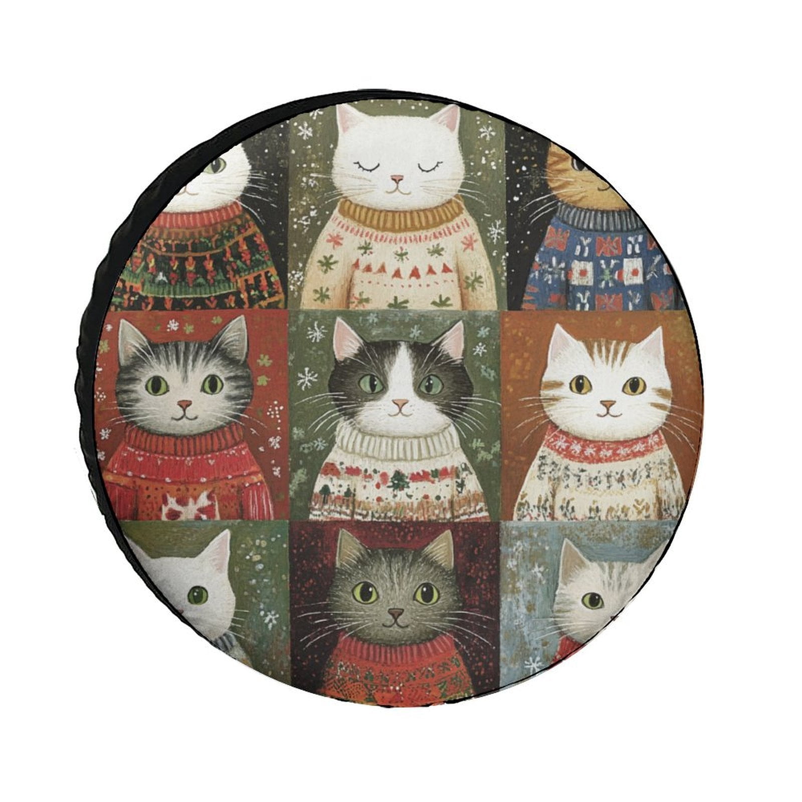 Colorful Cute Cats Camper Spare Tire Cover Gifts for Cat Lover ...
