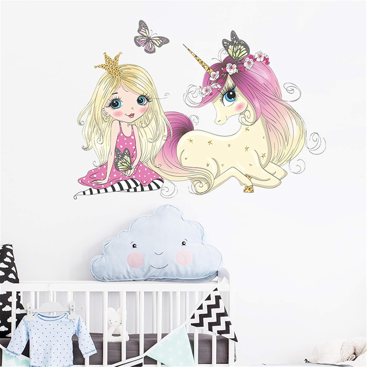 Colorful Cute Lovely Wall Stickers for Kids Peel and Stick Removable ...