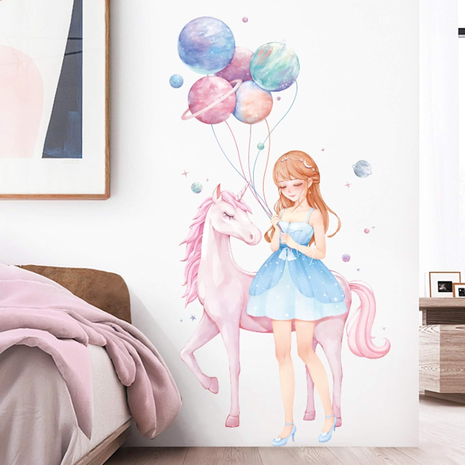 Colorful Cute Lovely Wall Stickers for Kids Peel and Stick Removable ...
