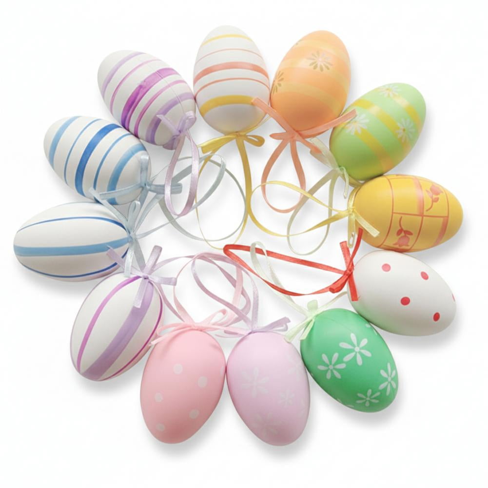 Colorful DIY Easter Eggs – Reusable Plastic Eggs for Painting ...