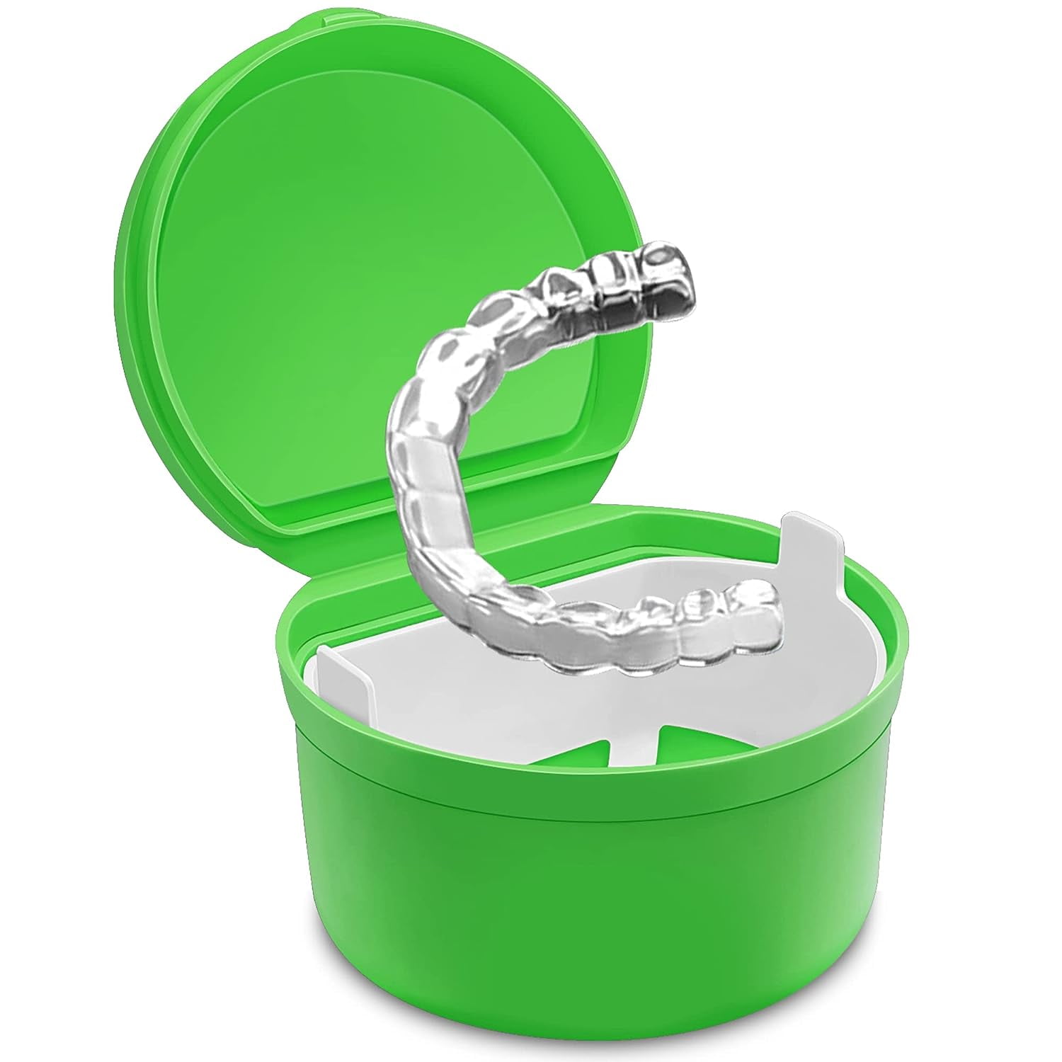 Colorful Denture Bath, Denture Case With Strainer For Soaking Dentures ...