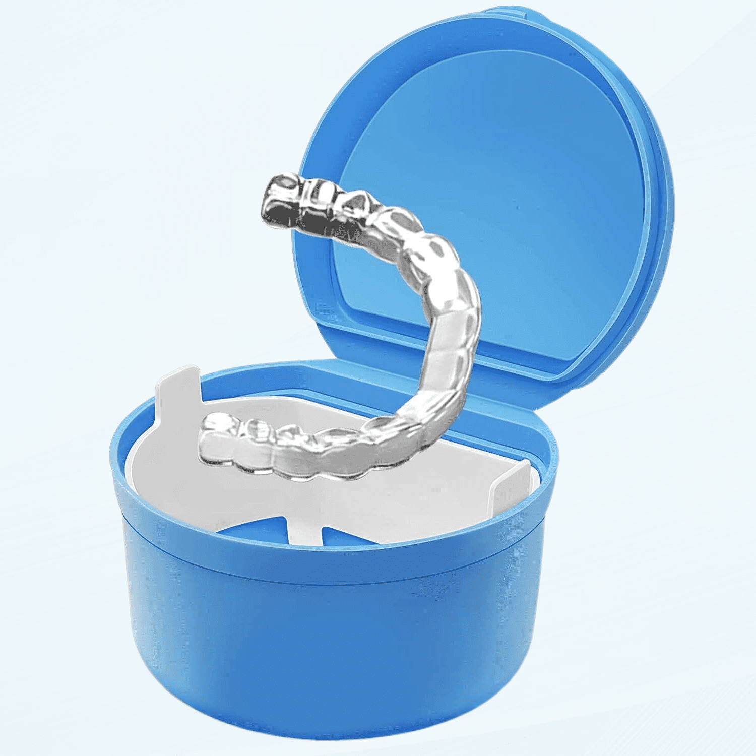 Colorful Denture Bath, Denture Case With Strainer For Soaking Dentures ...