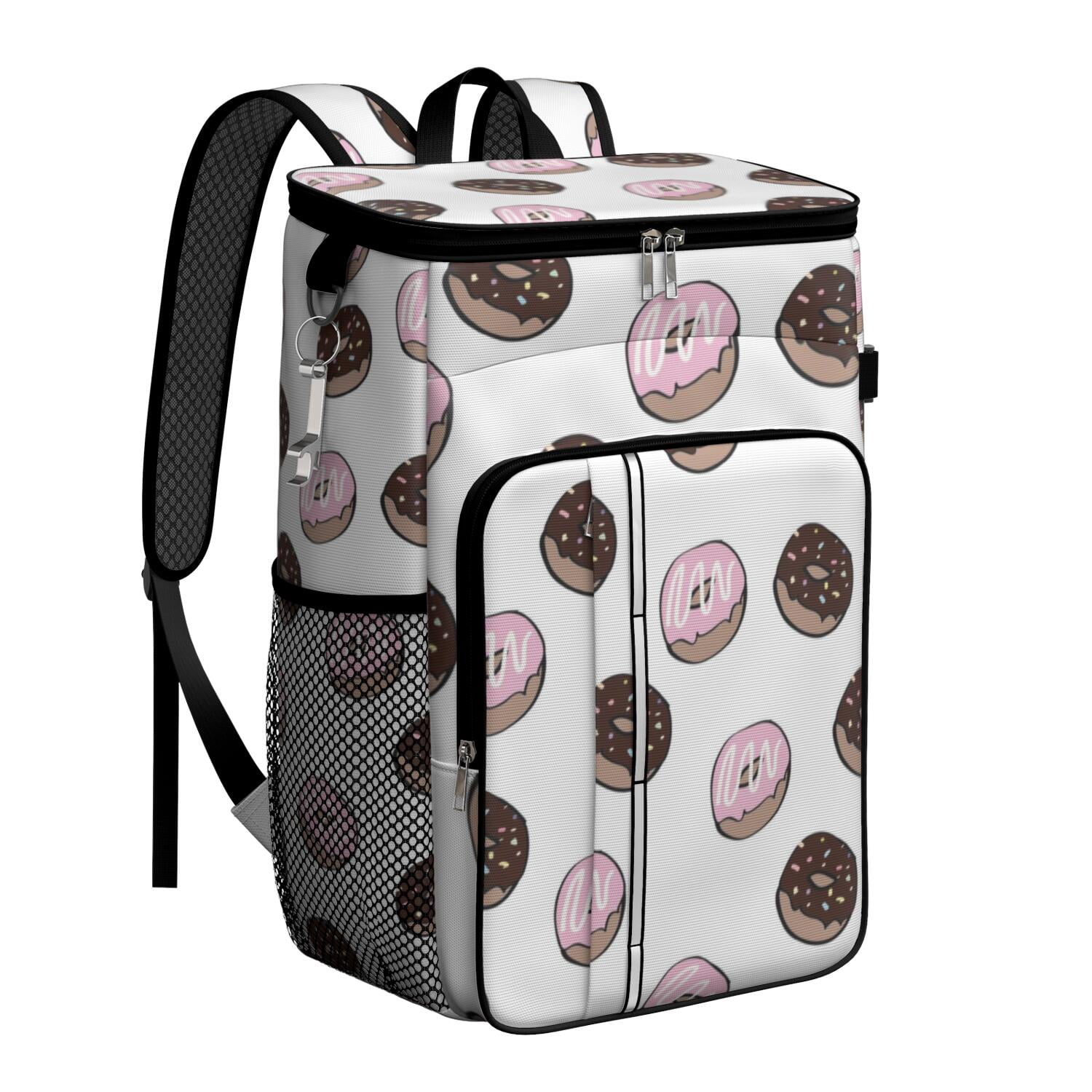 Colorful Dessert Donut Backpack Cooler, Leakproof Insulated Bag for ...