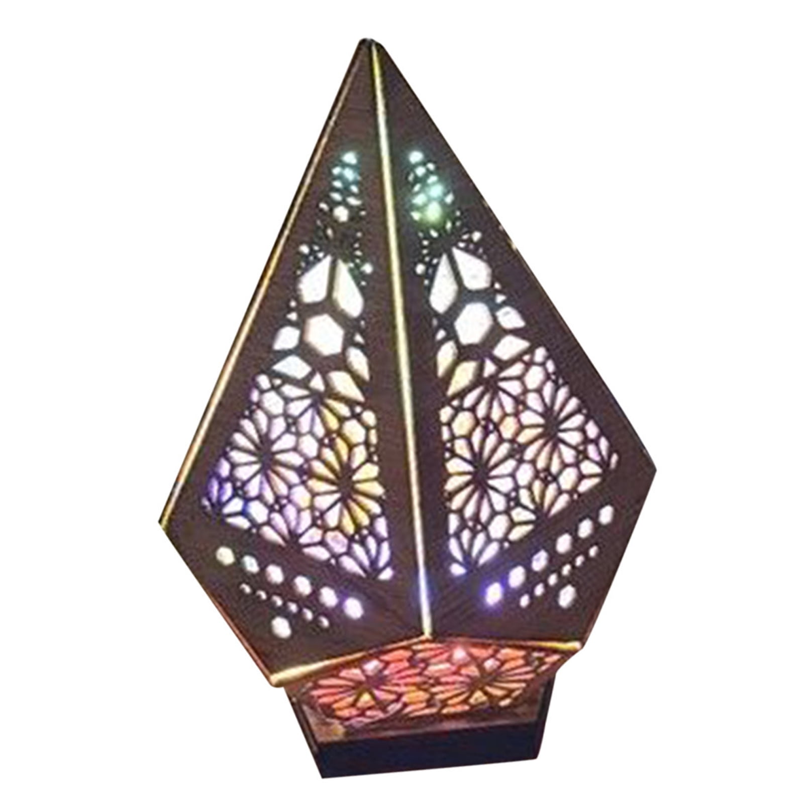 Colorful Diamond Bohemian Lights Lighting Wooden Floor Lamp Decorative ...