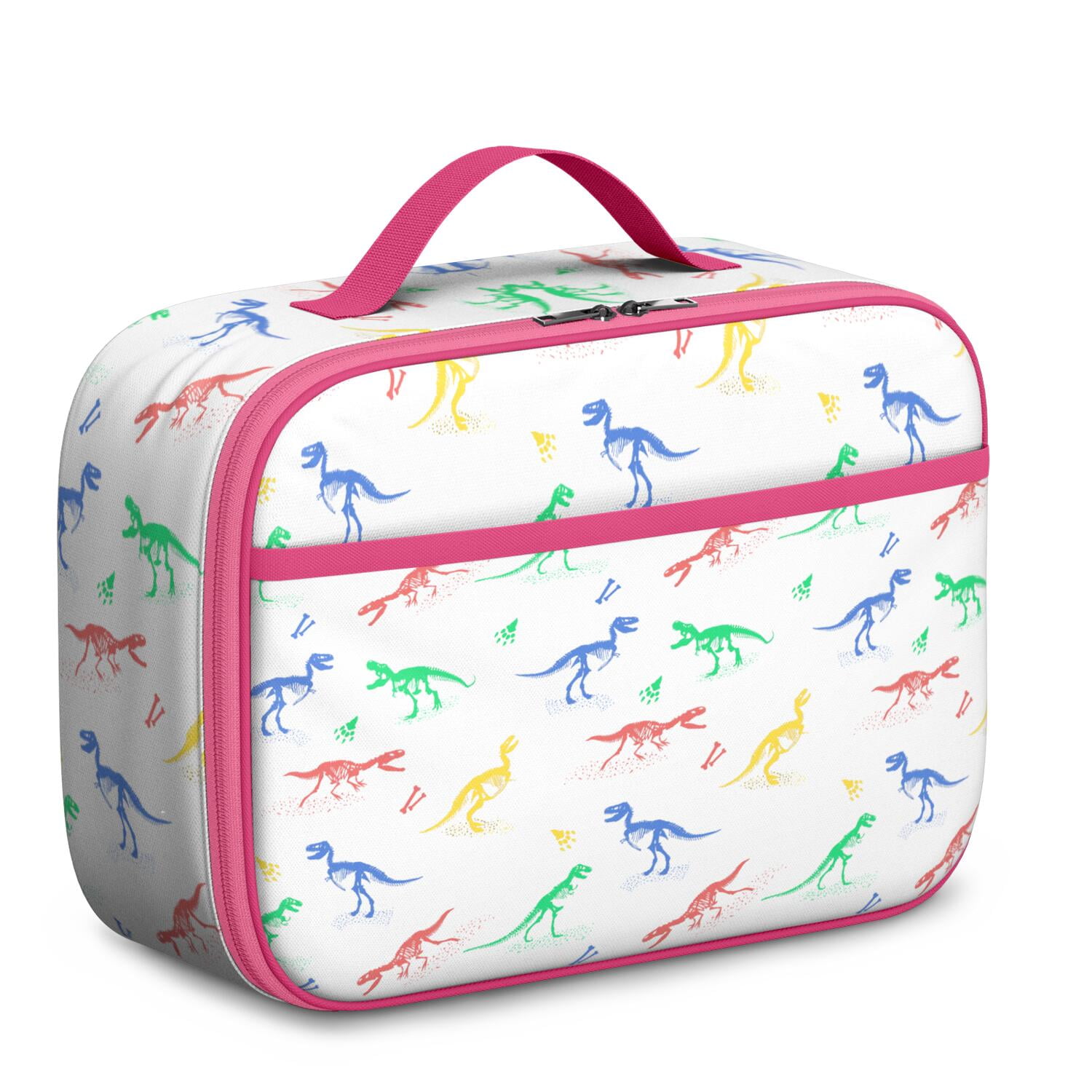 Colorful Dinosaur Lunch Box Thermal Insulation Spill-Resistant Interior ...