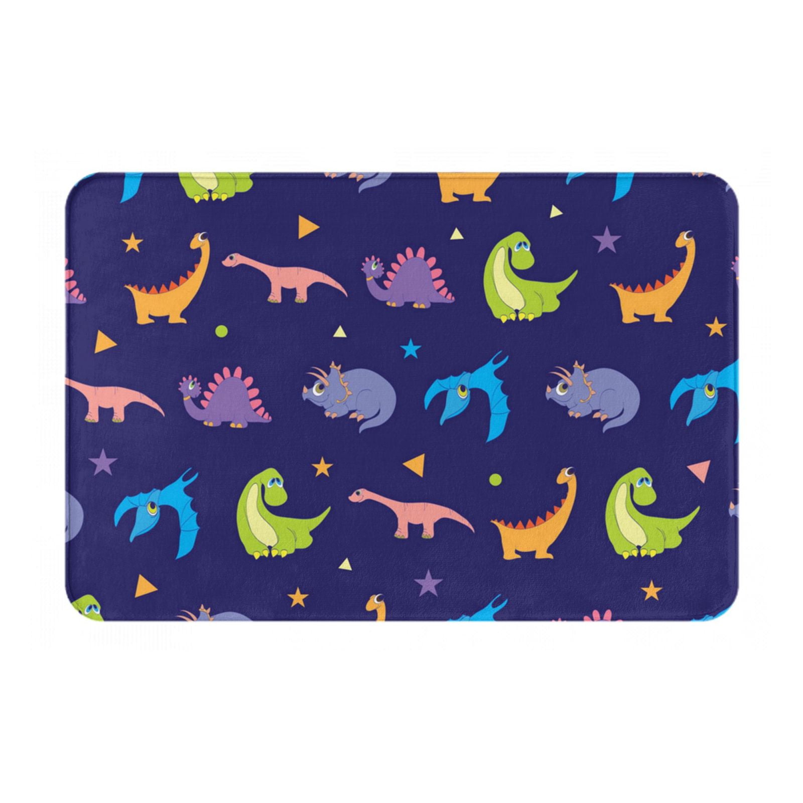 Colorful Dinosaurs Cute Dinosaur Dino Doormat Non Slip Front Door ...