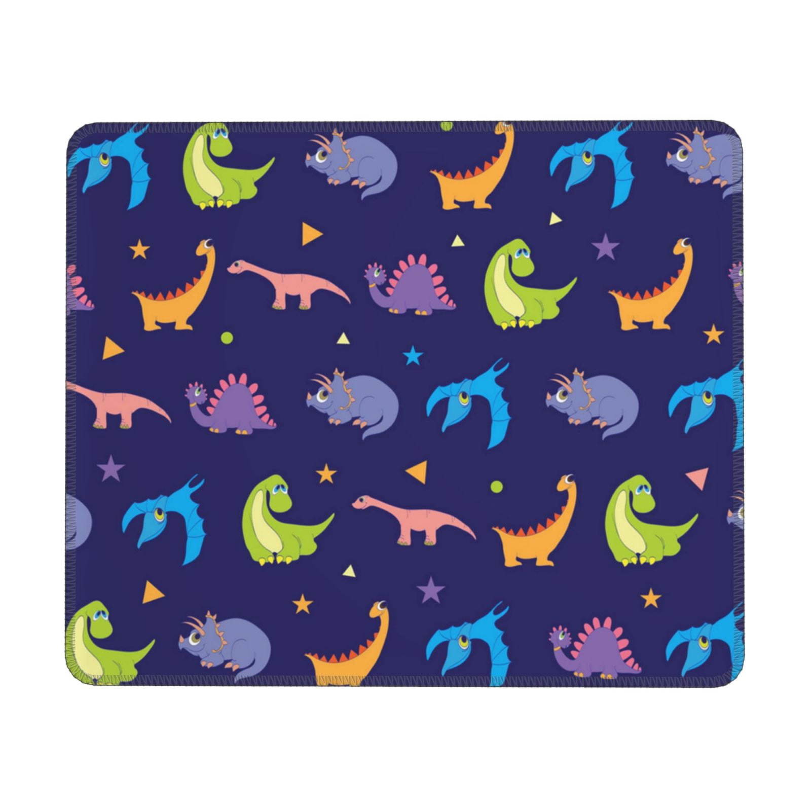Colorful Dinosaurs Cute Dinosaur Dino Mouse Pad Non-Slip Rubber Gaming ...
