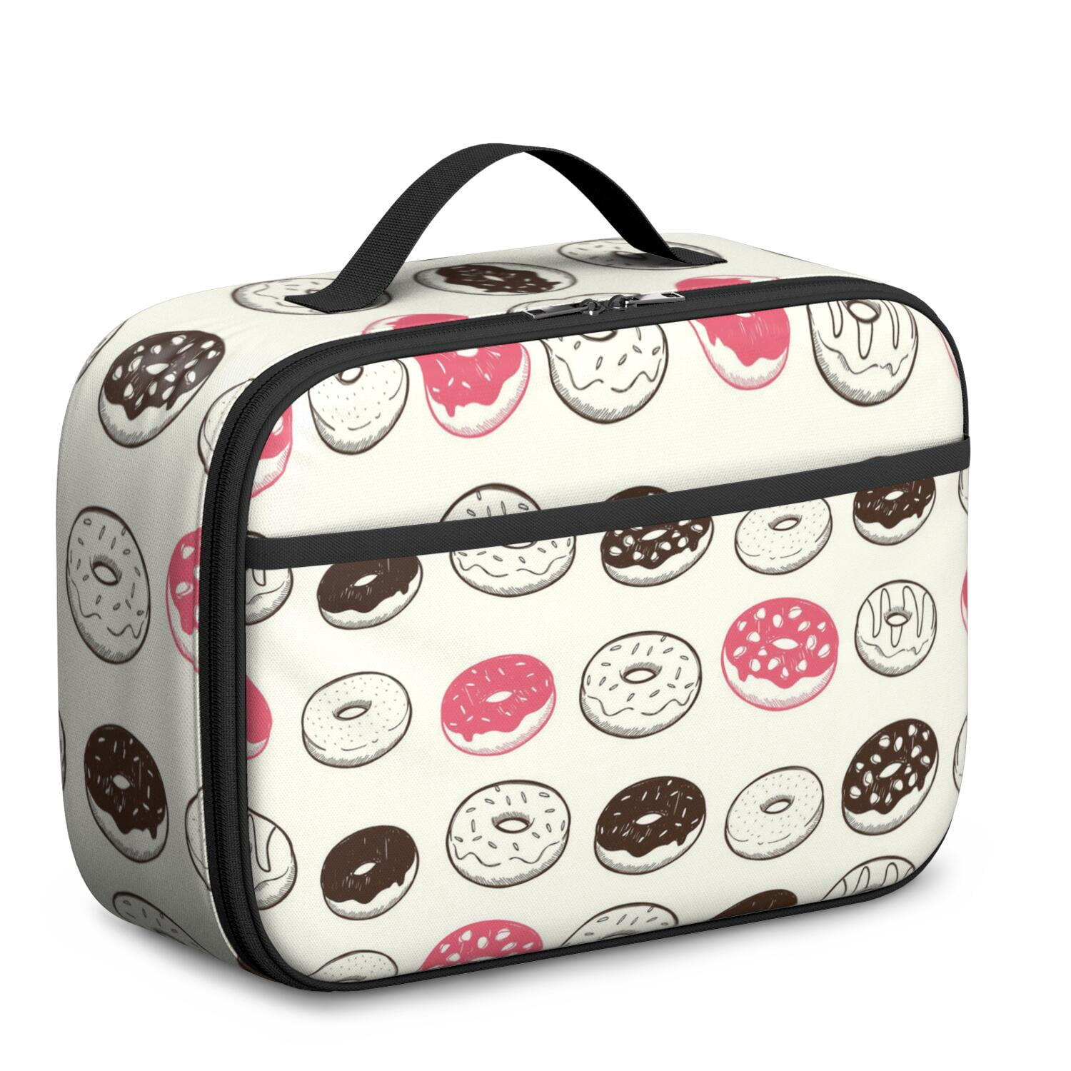 Colorful Donut Lunch Box - Foodie-Approved Insulated Tote with ...