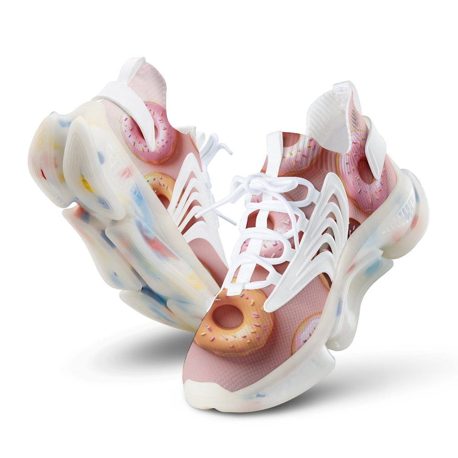 Colorful Donut Magnets Set Walking Shoes for Men Woman Lightweight ...