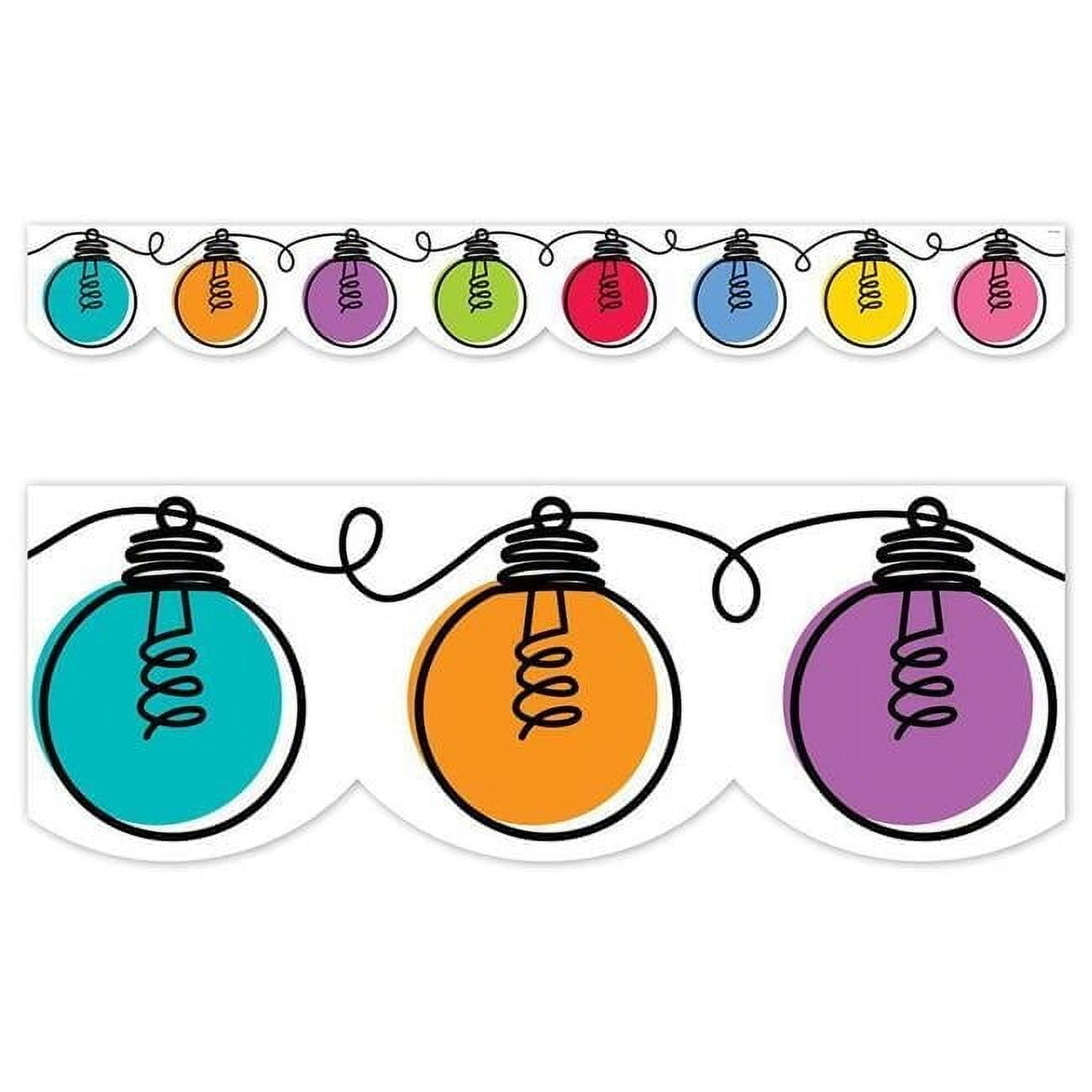 Colorful Doodle Lights EZ Border, Pack of 3 - Walmart.com