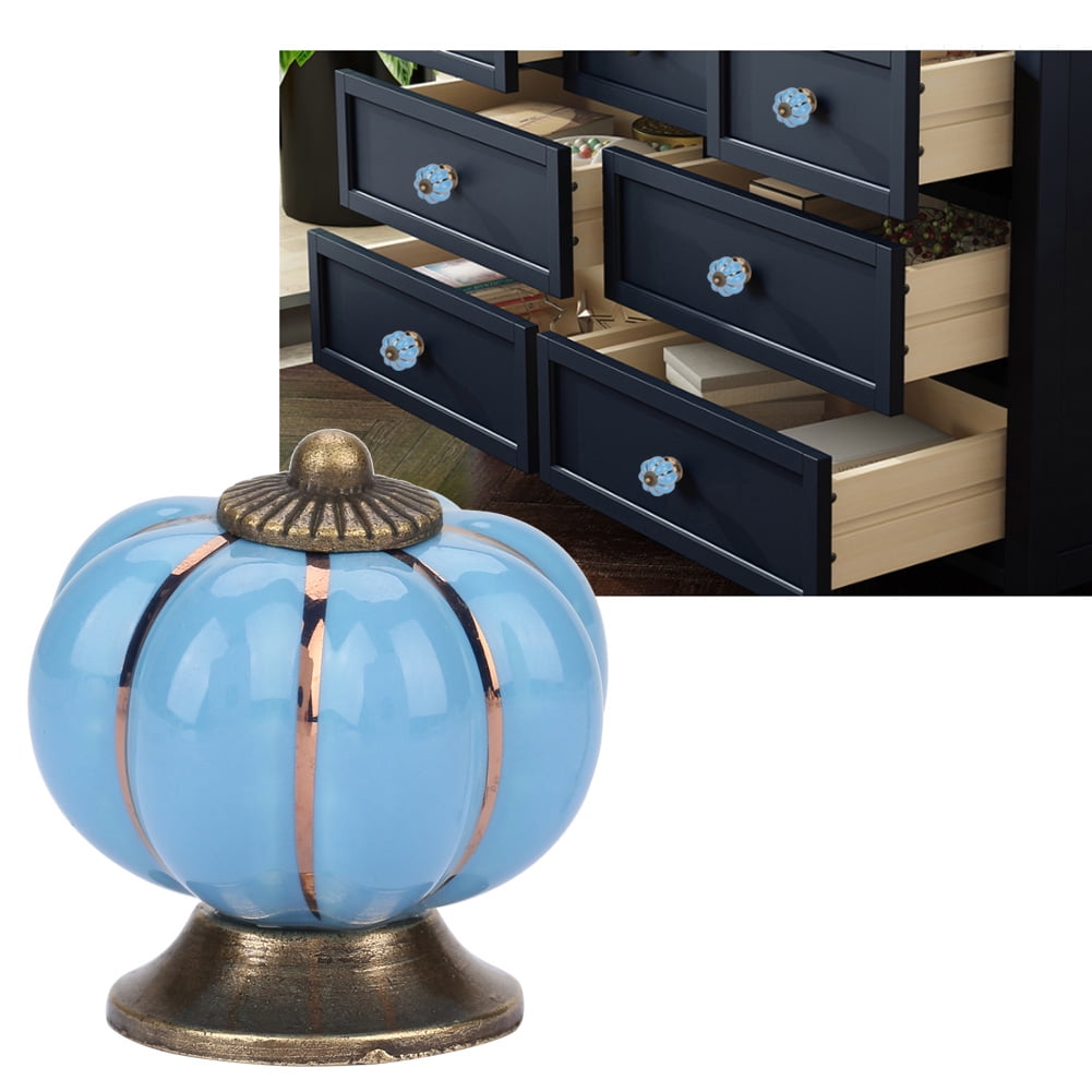 Colorful Door Knobs, Festival Ceramic Knobs, Decorative With Screw For ...