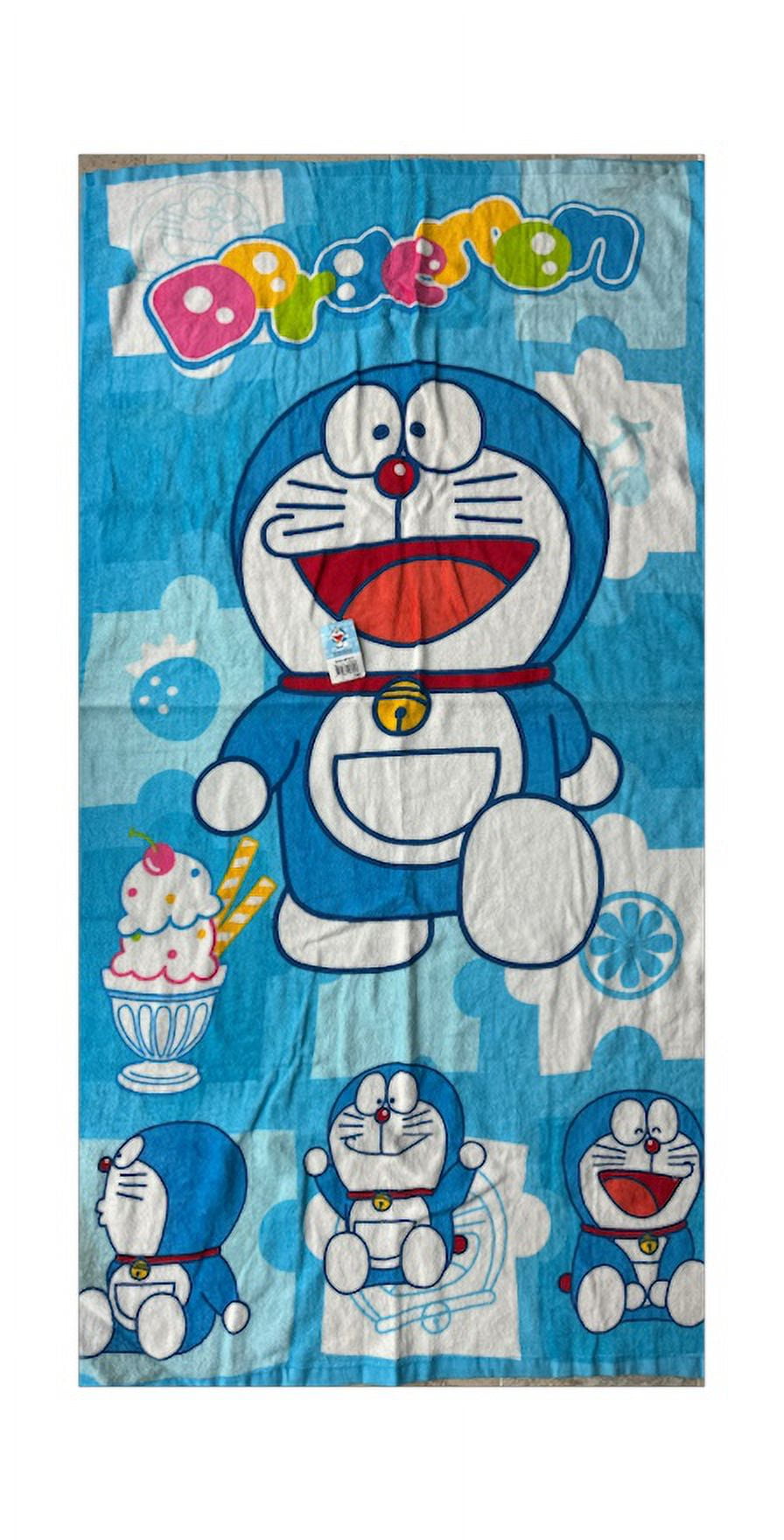 Colorful Doraemon Desert Time Beach Bath Towel - Walmart.com