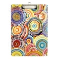 Colorful Dot Circles Acrylic Clipboard Drawing Board with Hook Writing ...