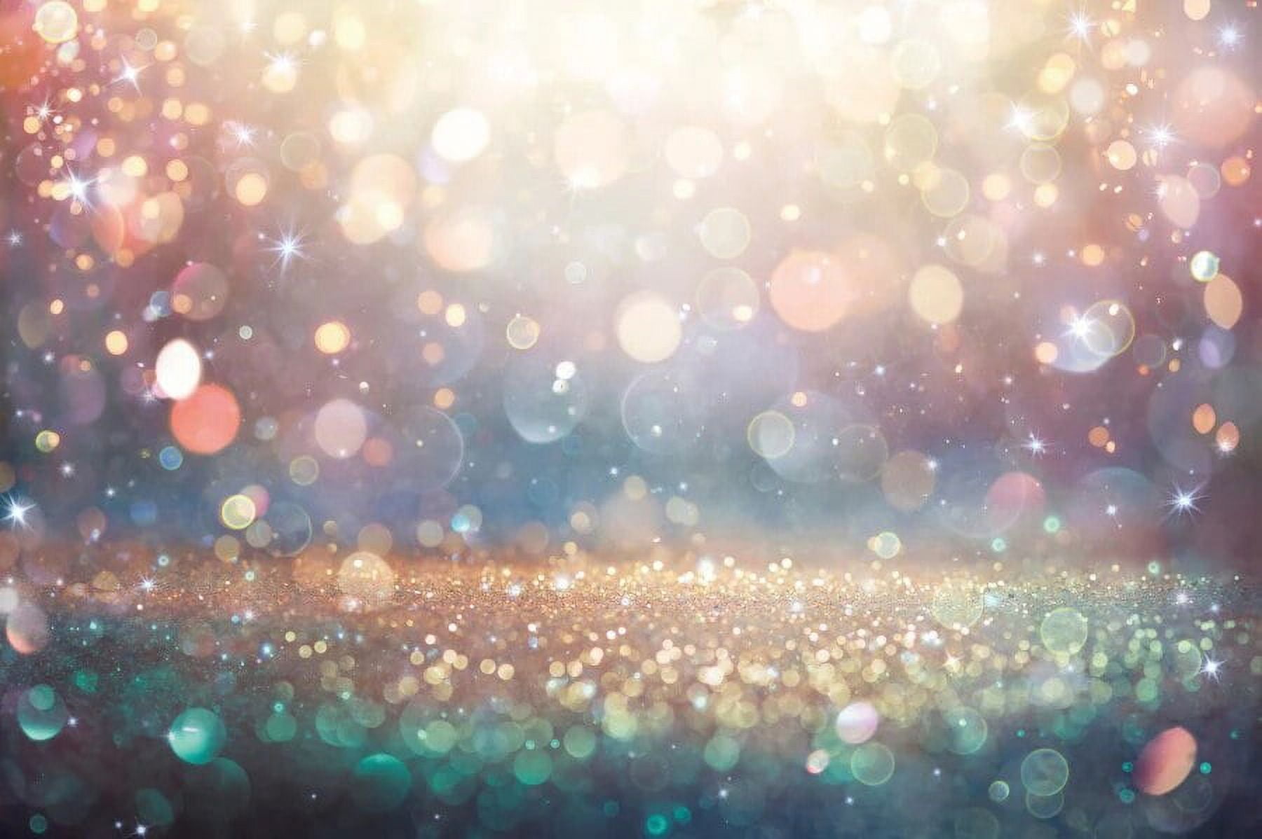 Colorful Dream Light Bokeh Spots Backdrop Abstract Starry Sky Wedding ...