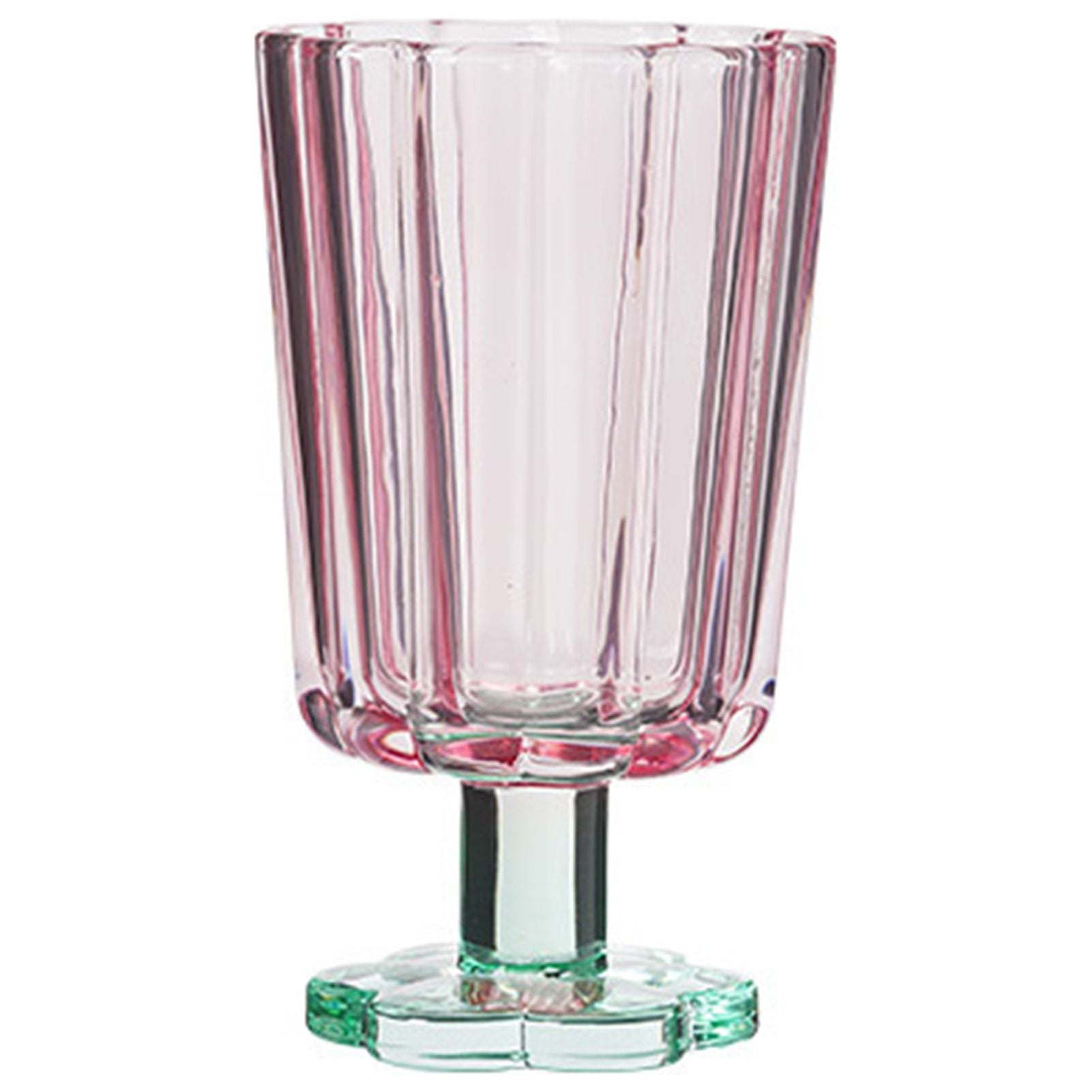 Colorful Drinking Glasses, Transparent Matte Glass Drinking Cup Cups ...