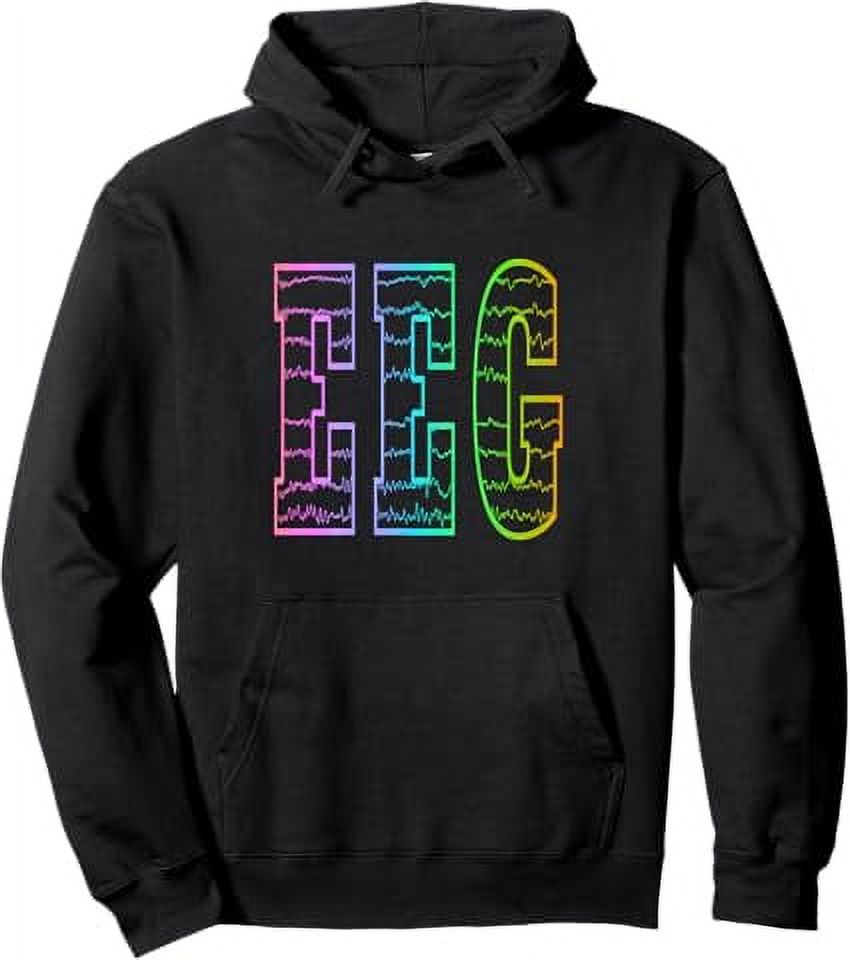Colorful - EEG - Neurodiagnostic Tech - EEG Tech Pullover Hoodie ...