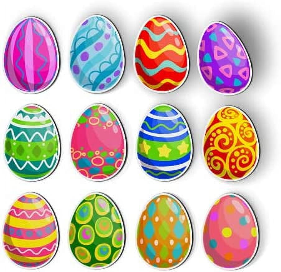 Colorful Easter Eggs Set of 12-2.5" Each Magnet for Car Locker ...