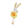 Colorful Easter Hare Ornament Polyester Plastic Hare Figure Pendant for ...