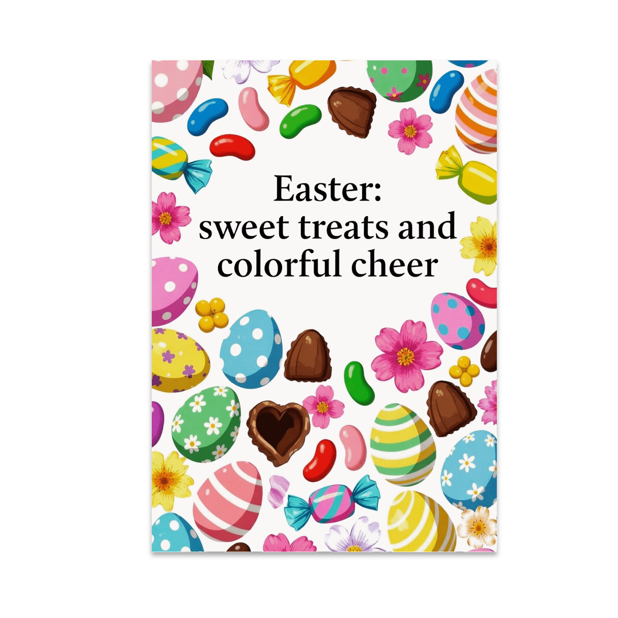 Colorful Easter Wall Art - Easter Celebrations - 13x19 Poster Print ...